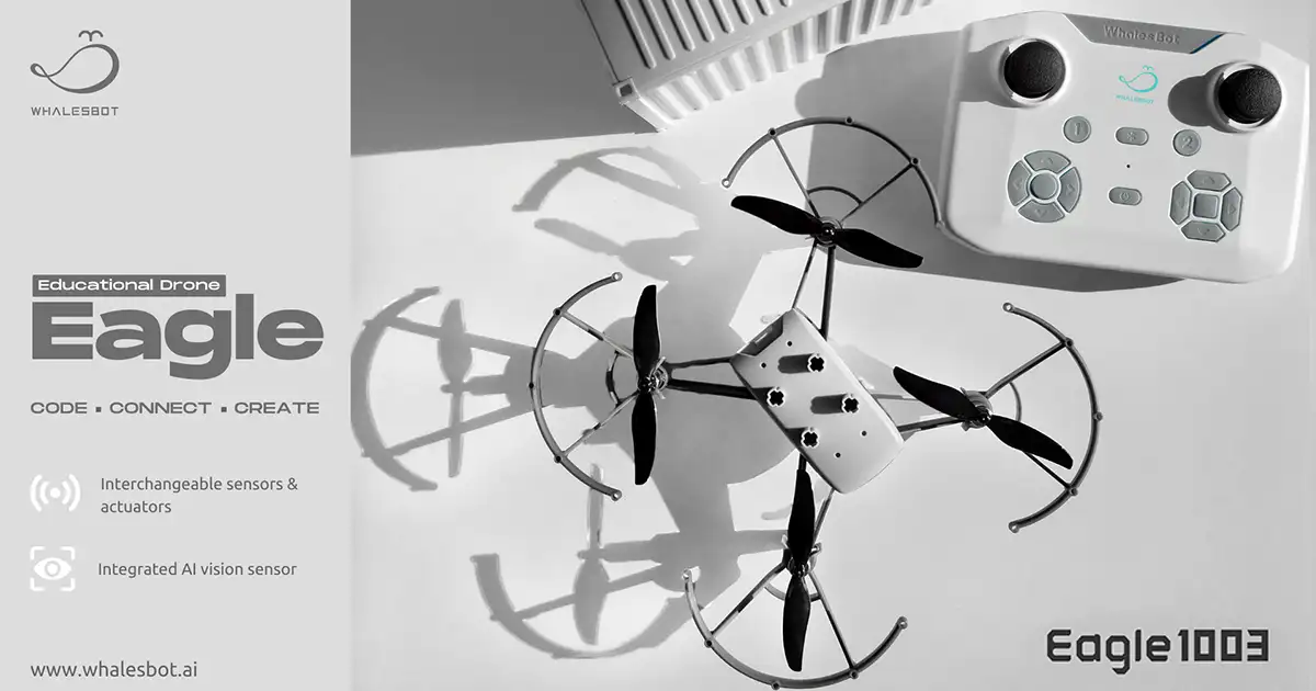 Eagle: AI-Powered Educational Drone for Kids | STEM & Coding | WhalesBot